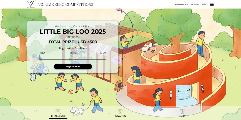 Little Big Loo 2025 - Architecture Competition | Volume Zero Competitions